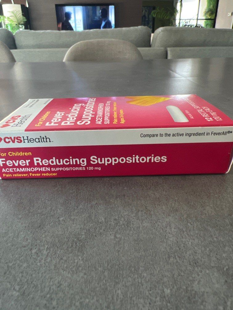 Rectal suppositories for children 3-6 yo, Health & Nutrition, Medical ...