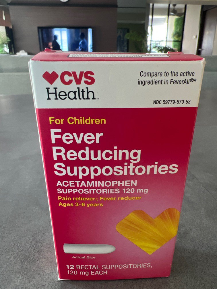 Rectal suppositories for children 3-6 yo, Health & Nutrition, Medical ...