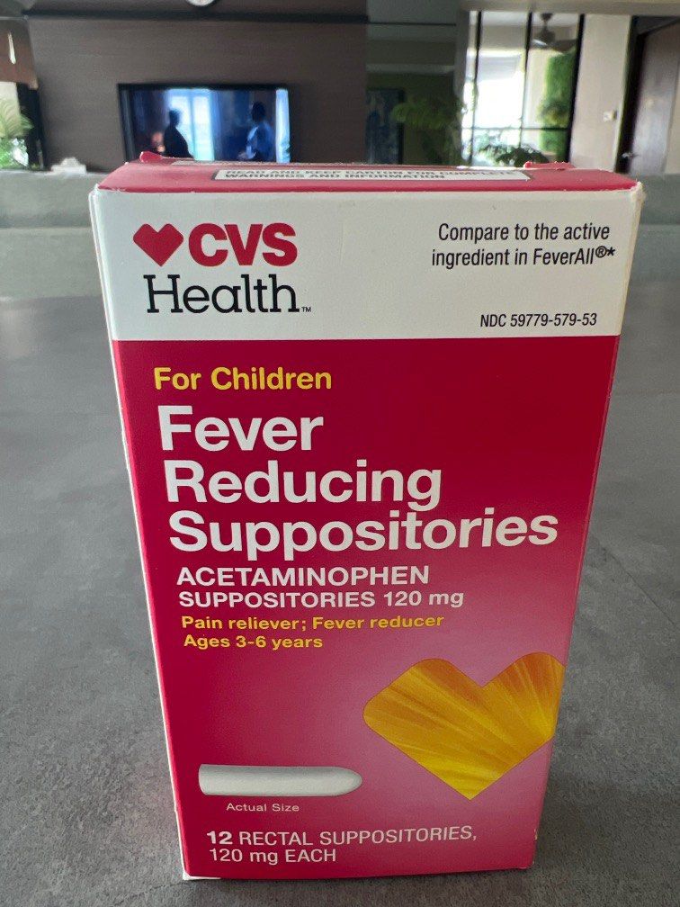 Rectal suppositories for children 3-6 yo, Health & Nutrition, Medical ...
