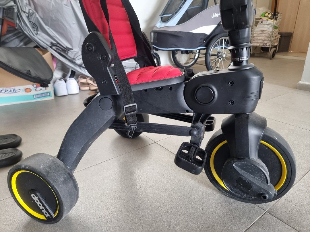 Red Doona Trike, Babies & Kids, Going Out, Strollers on Carousell