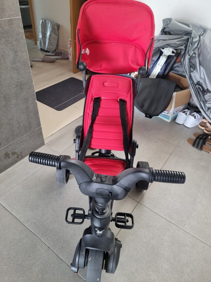 Red Doona Trike, Babies & Kids, Going Out, Strollers on Carousell