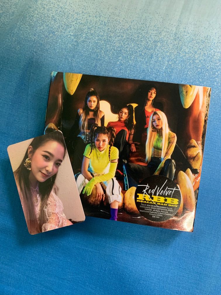 Red Velvet RBB album + Yeri PC, Hobbies & Toys, Music & Media, CDs ...