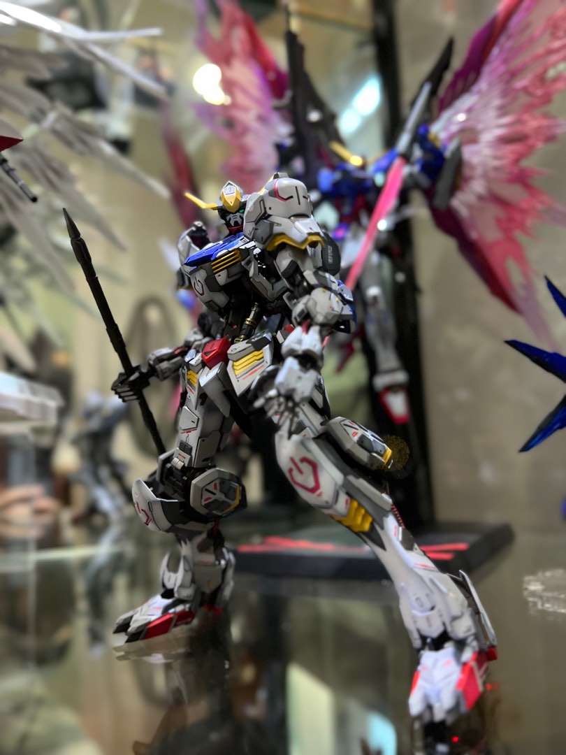 MG Gundam Barbatos Custom Painted with GK pieces, Hobbies & Toys, Toys ...