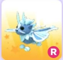 RIDE ICE MOTH DRAGON in adopt me pets, Video Gaming, Gaming Accessories ...