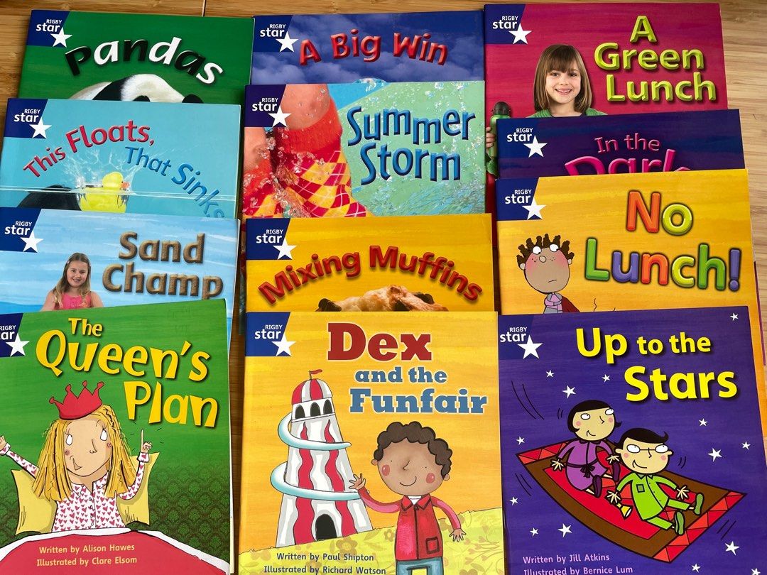 Rigby Star Phase 3 Books English Readers, Hobbies & Toys, Books ...