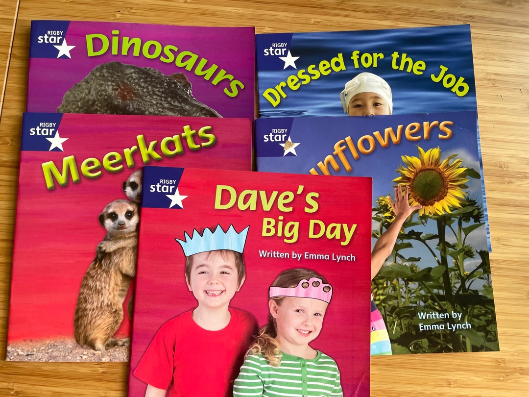 Rigby Star Phase 5 Books English Readers, Hobbies & Toys, Books ...