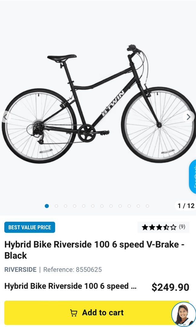Riverside 100 hybrid S, Sports Equipment, Bicycles & Parts, Bicycles on ...