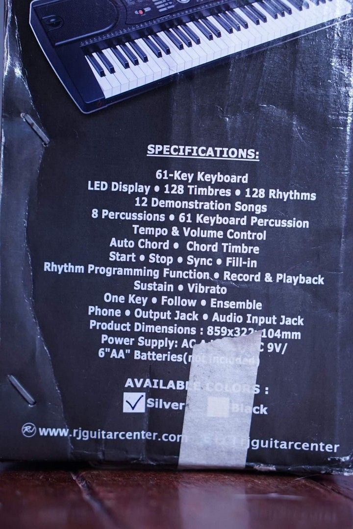 RJ Tonemaster Keyboard, Hobbies & Toys, Music & Media, Musical ...