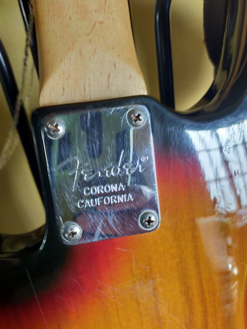 RUSH 1968 fender precision bass 1968 model 55k, Hobbies & Toys, Music ...