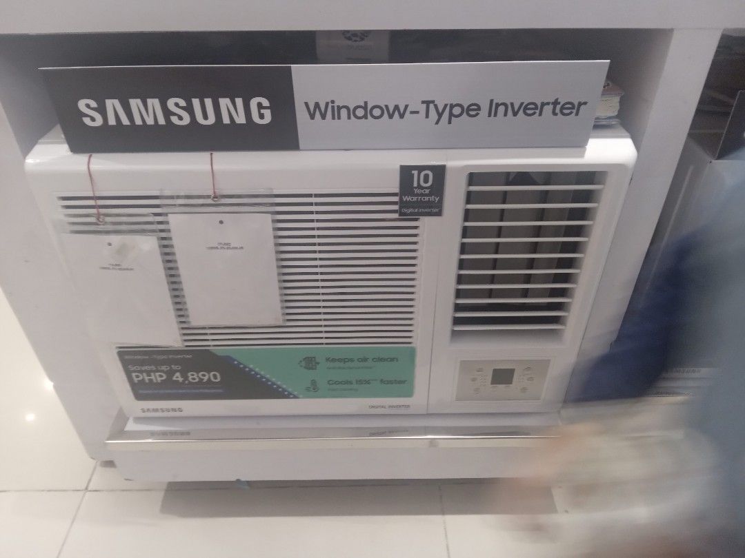 SAMSUNG AIRCON WINDOW TYPE INVERTER SALE, TV & Home Appliances, Air ...