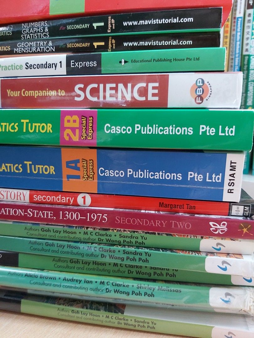 SEC 1 AND 2 TEXT & ASSESSMENT BOOKS, Hobbies & Toys, Books & Magazines ...