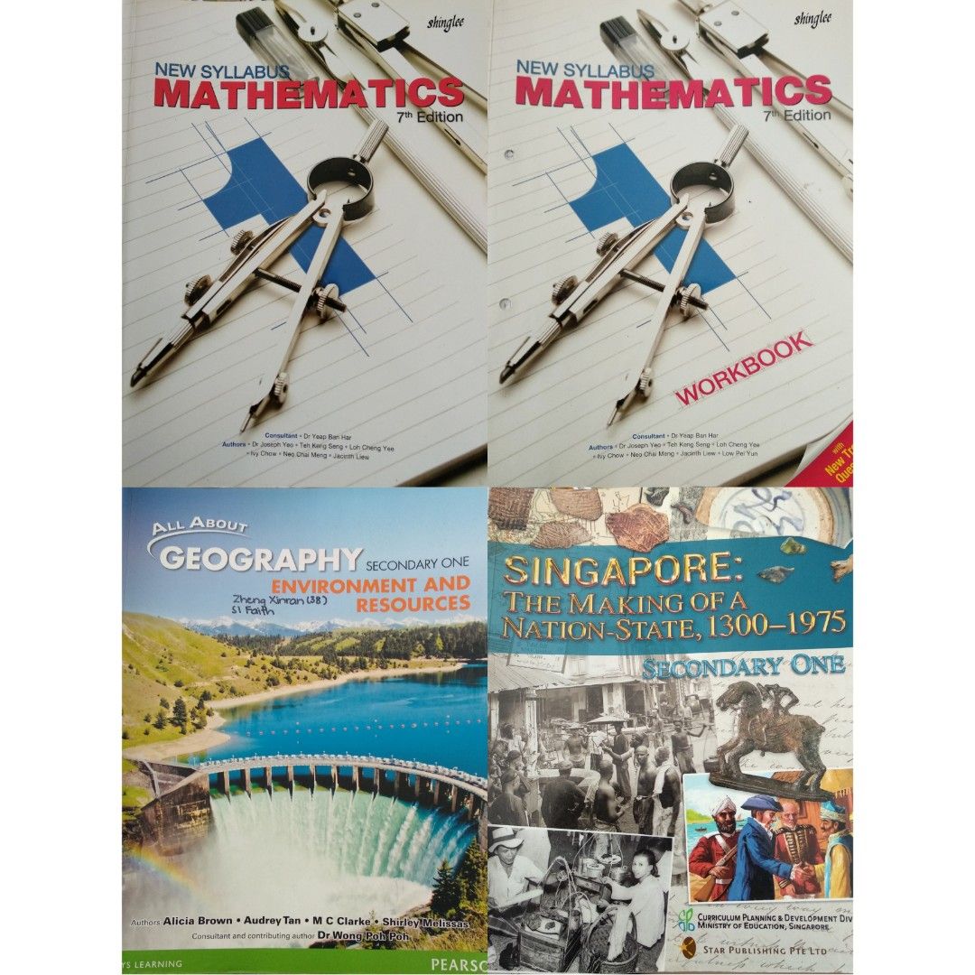 Sec 1 Textbooks & Workbooks Lower Secondary One Higher Chinese Handbook ...
