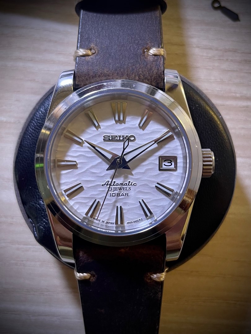 Seiko mod pristine white, Men's Fashion, Watches & Accessories, Watches ...