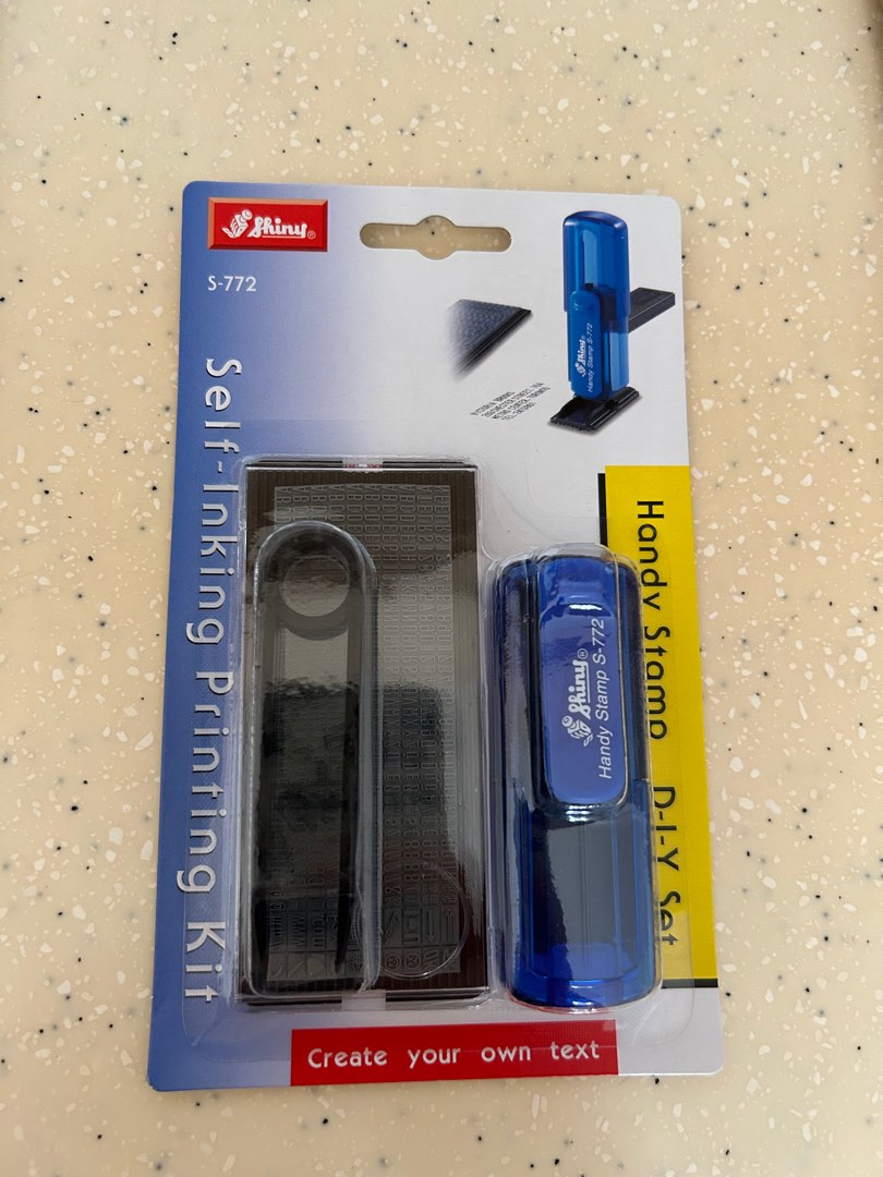 Self-Inking Printing Kit, Everything Else on Carousell