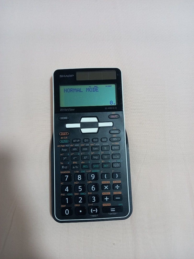 Sharp Scientific Calculator EL-W531S, Hobbies & Toys, Stationery & Craft, Stationery & School ...