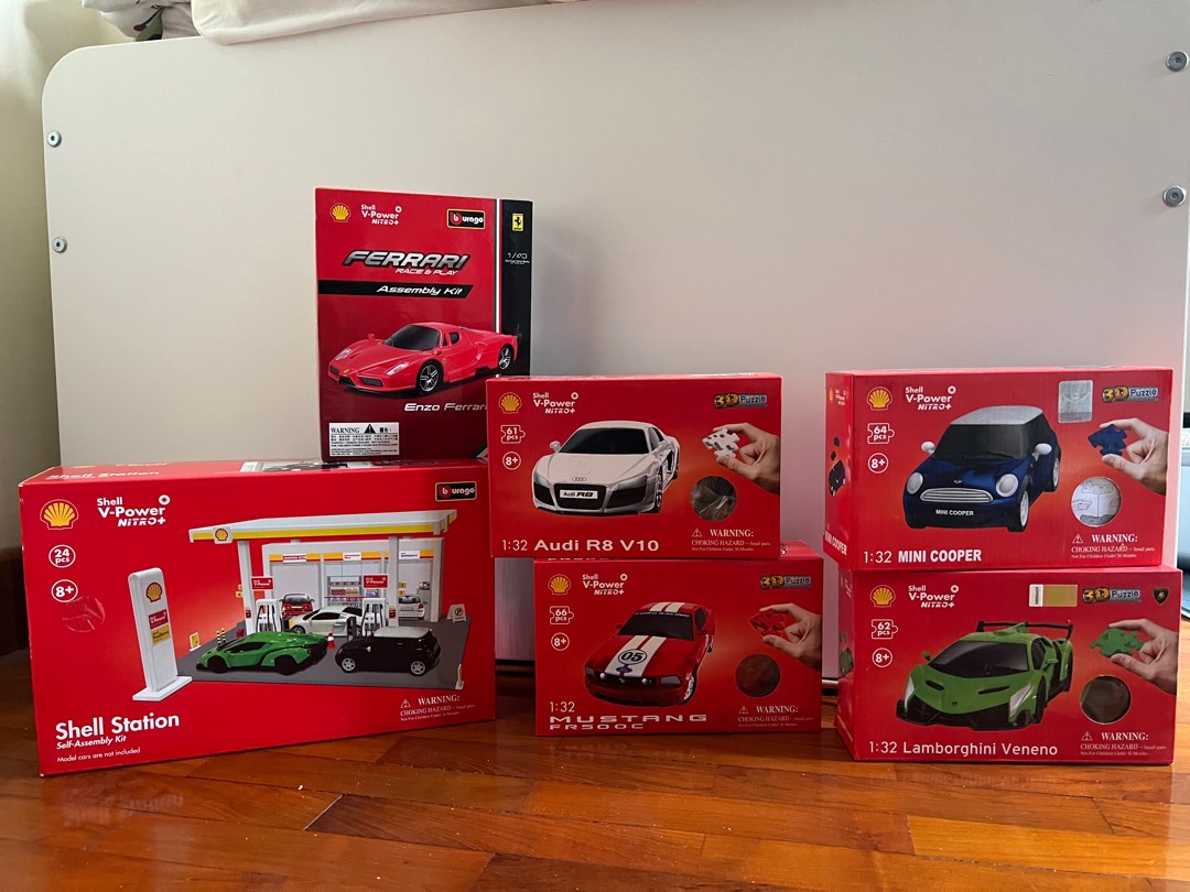 SHELL LEGO FULL CAR SET, Hobbies & Toys, Toys & Games on Carousell