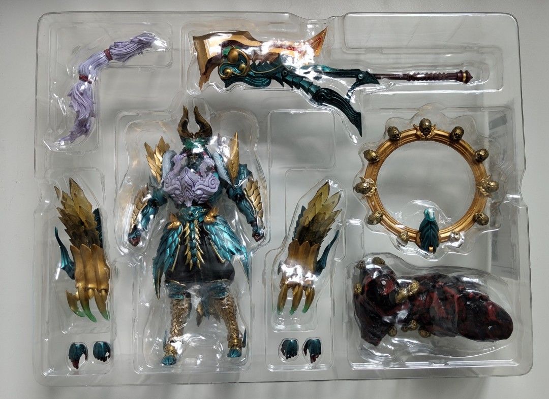 S.H.Figuarts Evil God Awakening Zinogre Monster Hunter Action Figure ...
