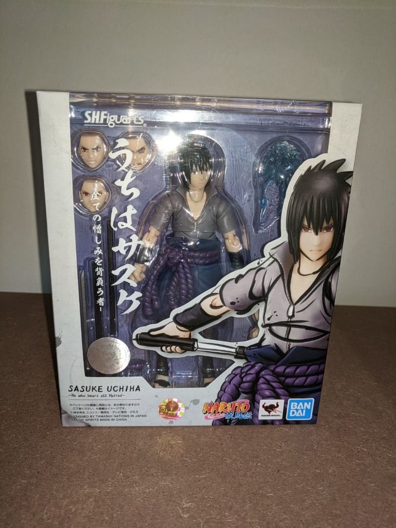 S.H.Figuarts SHF SASUKE UCHIHA - the one who carries all the hatred ...