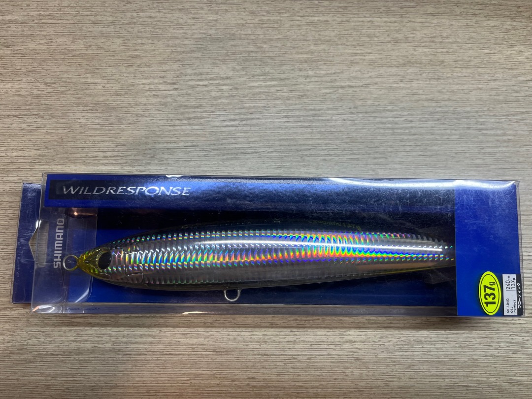 Shimano Ocea WILD RESPONSE 240F StickBait for GT Popping 240mm/137g ...