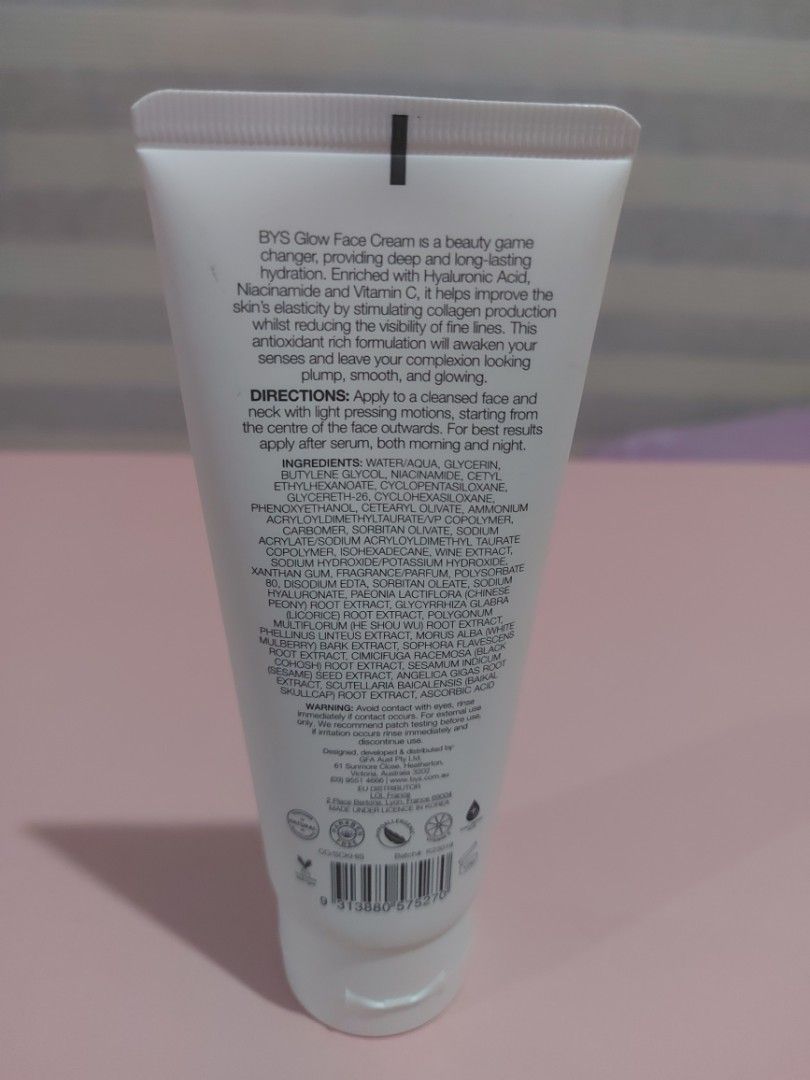 Skin by BYS Glow Face Cream 100ML, Beauty & Personal Care, Face, Face ...
