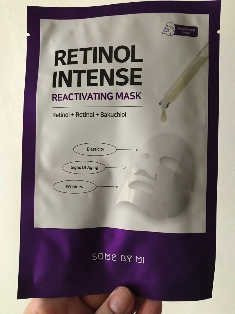 SOMEBYMI Retinol Mask, Beauty & Personal Care, Face, Face Care on Carousell
