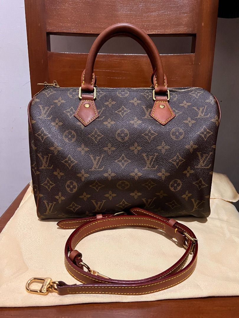 Speedy 30 Bandouliere Monogram, Luxury, Bags & Wallets on Carousell