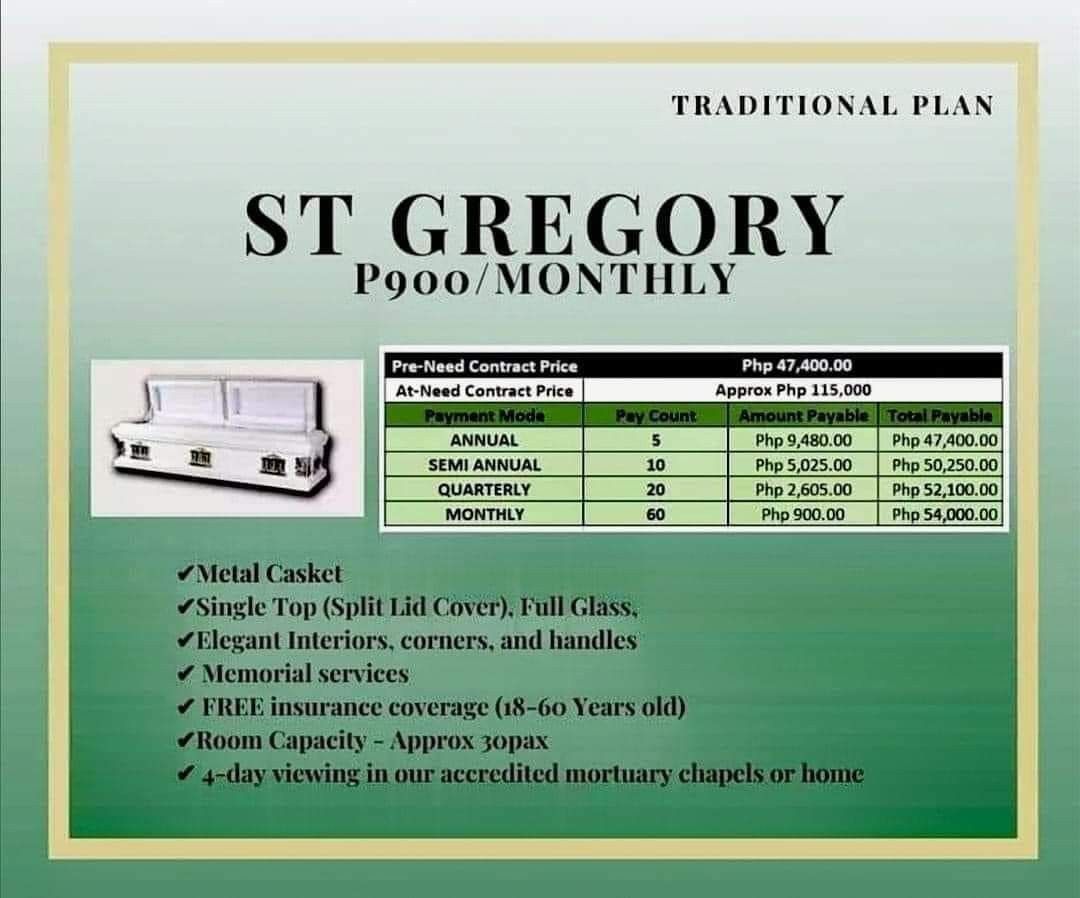 St. Gregory Plan - St. Peter, Looking For on Carousell