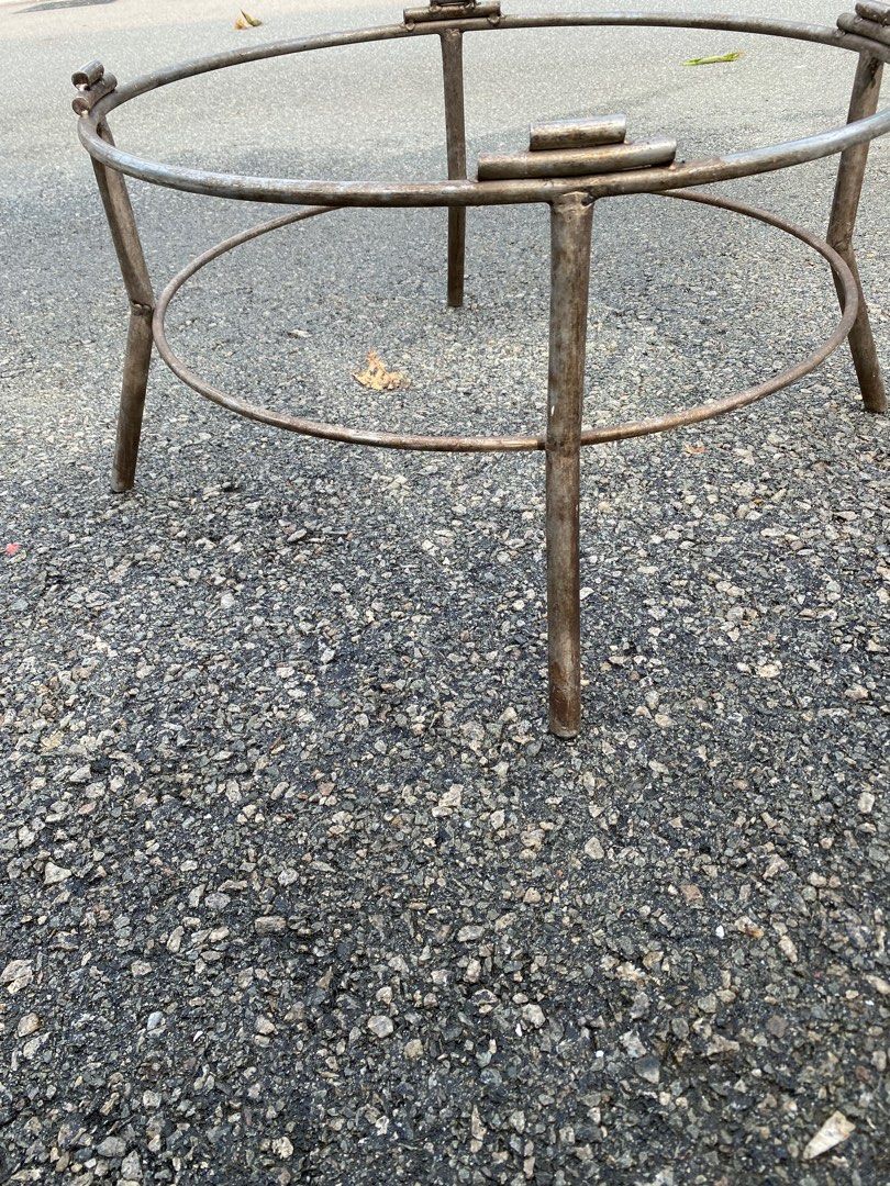 Stainless steel big boiling pot stand, Furniture & Home Living ...