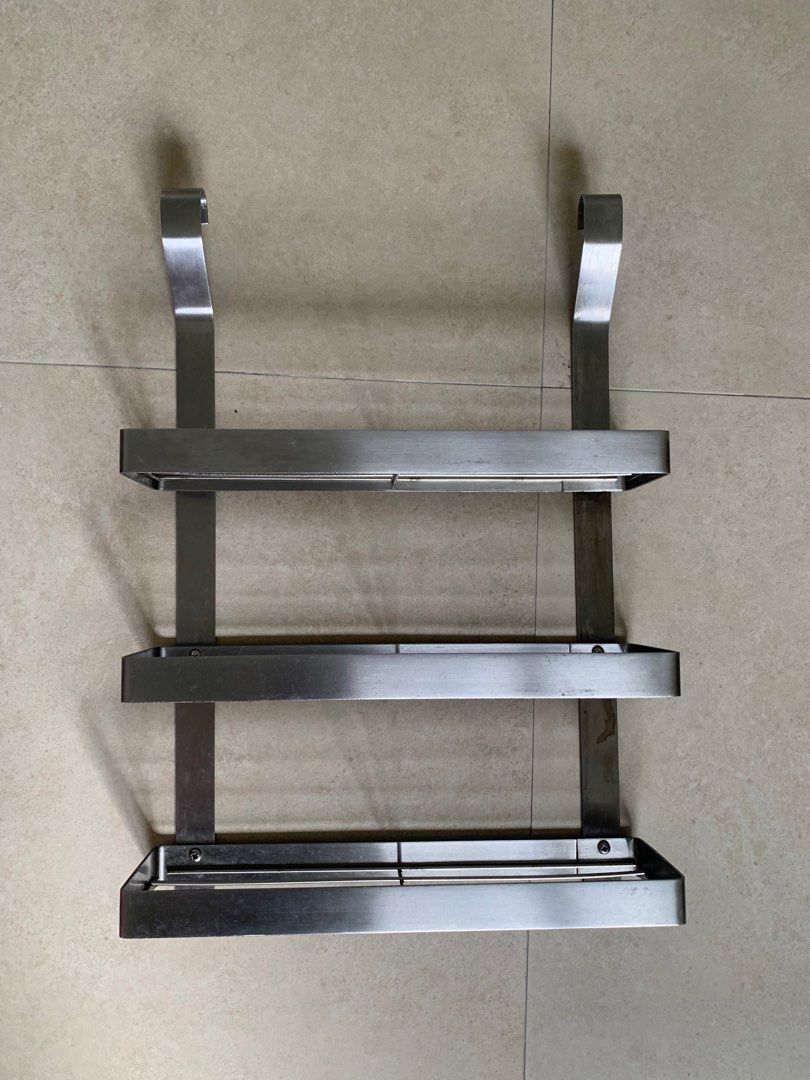 Stainless steel hang rack, Furniture & Home Living, Kitchenware ...