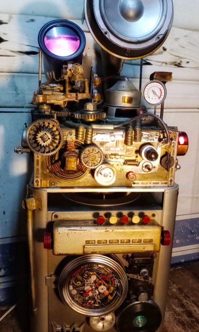Steampunk Radio Amplifier / Active Speaker System, Hobbies & Toys ...