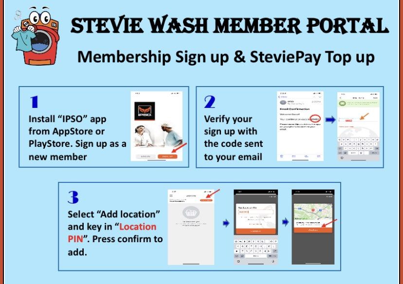 Laundry/Laundromat - Stevie Wash Membership, Lifestyle Services, Others ...