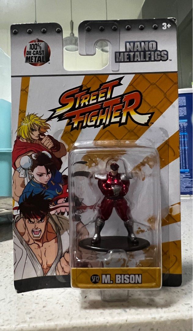 Street Fighter Nano Metalfigs Jada 100% Die Cast Metal, Hobbies & Toys ...