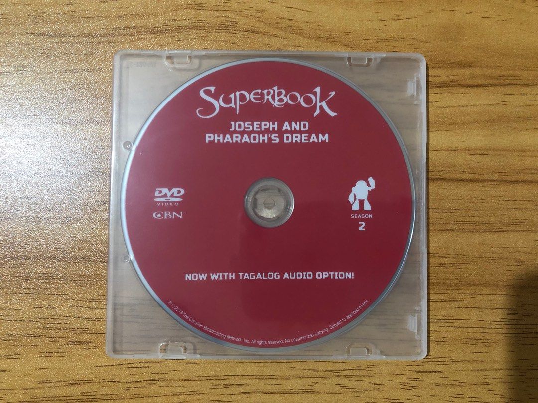 Superbook Joseph and Pharoah's Dream DVD, Hobbies & Toys, Music & Media ...