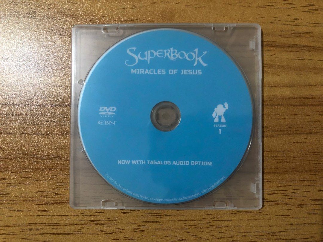 Superbook Miracles Of Jesus DVD, Hobbies & Toys, Music & Media, CDs ...