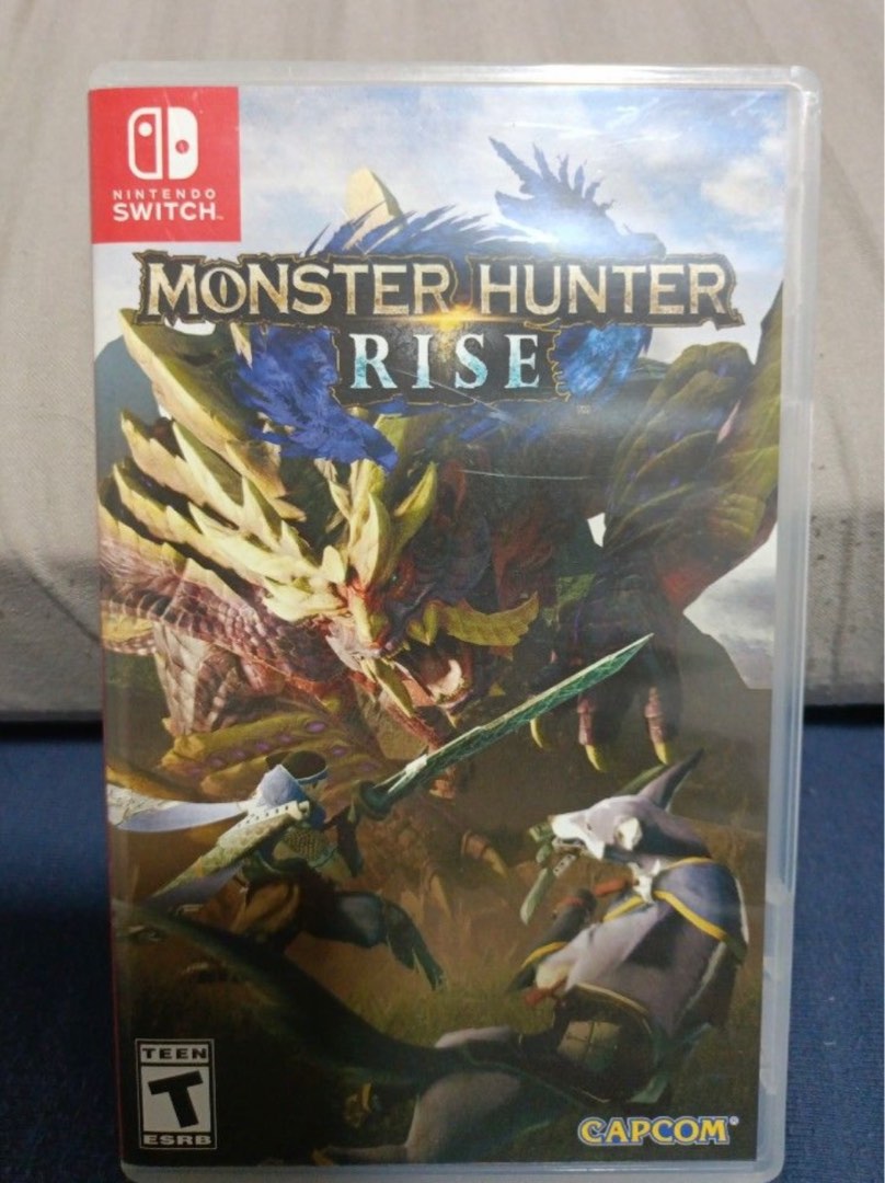 switch Monster Hunter Rise, Video Gaming, Video Games, Nintendo on ...