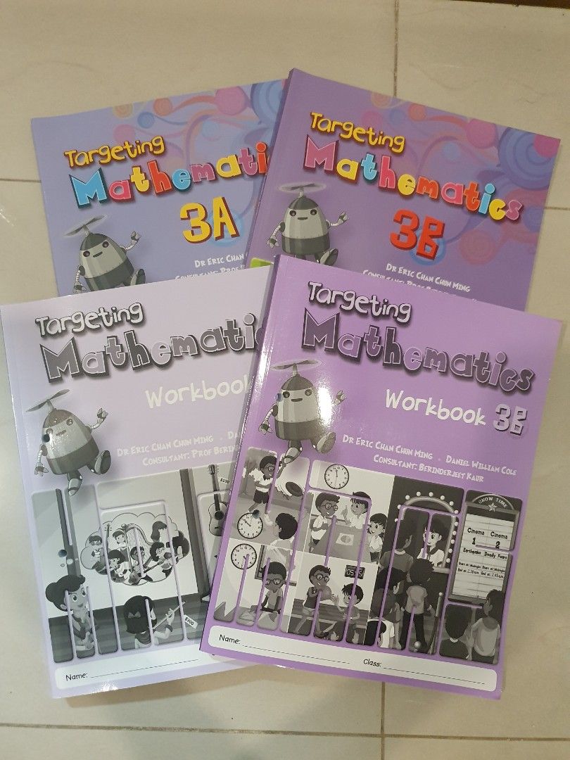 Targeting Mathematics 3A 3B, Hobbies & Toys, Books & Magazines ...