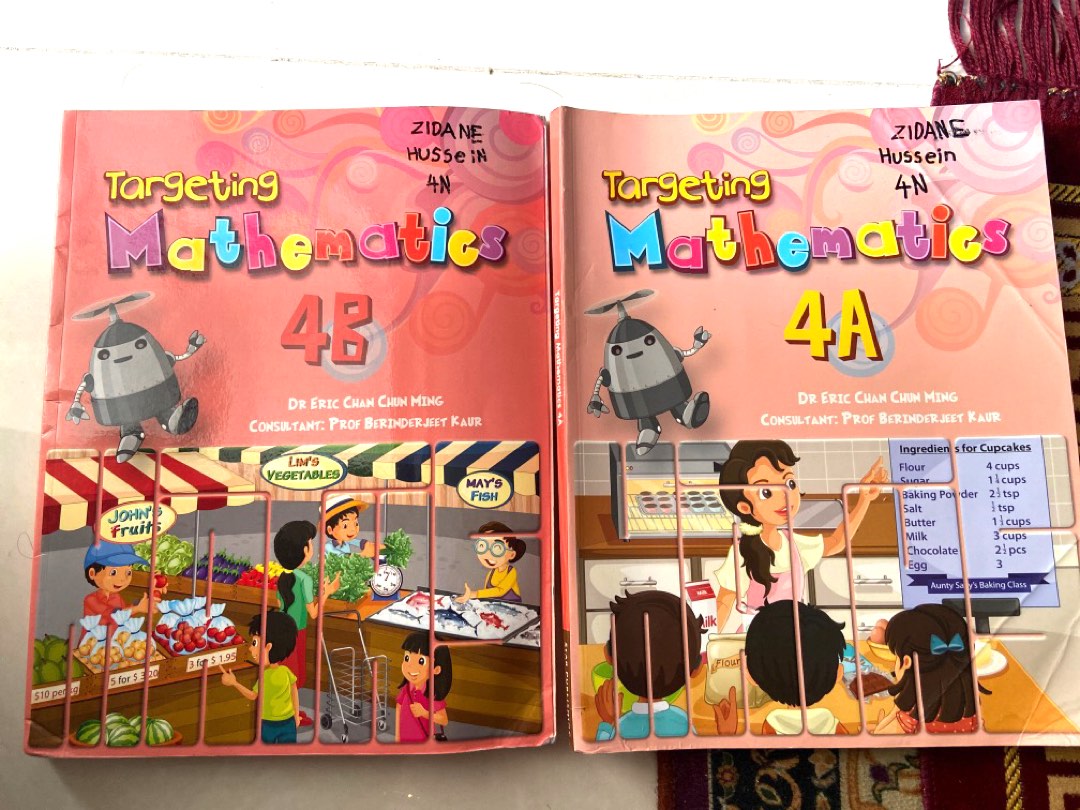 Targeting Mathematics 4A & 4B, Hobbies & Toys, Books & Magazines ...