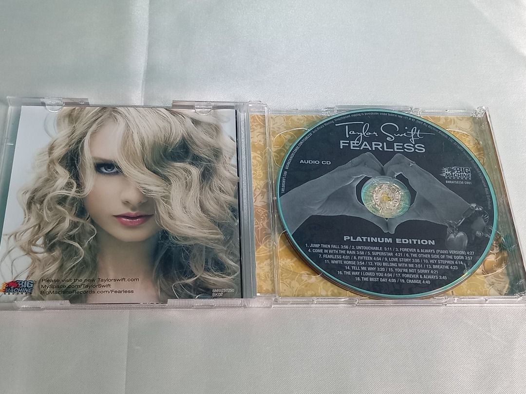 Taylor Swift Fearless Platinum Edition Cd Dvd Hobbies Toys