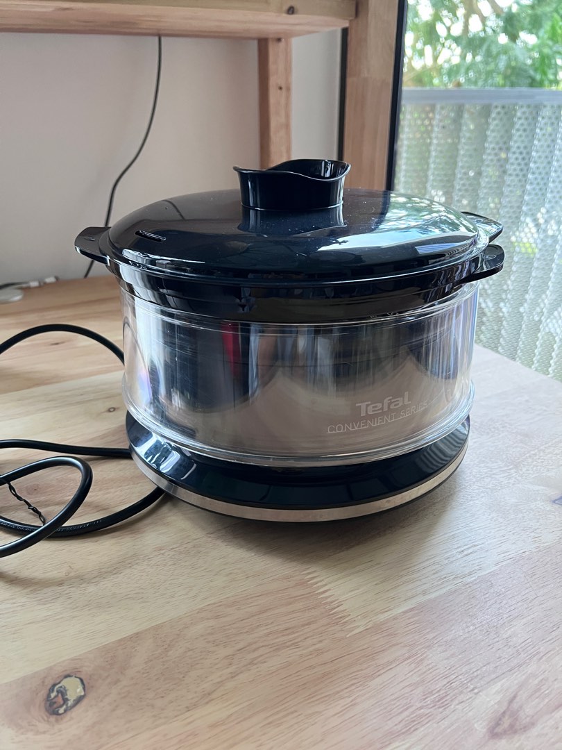 Tefal food steamer 6L 99% Brand New, Furniture & Home Living, Kitchenware & Tableware, Cookware ...