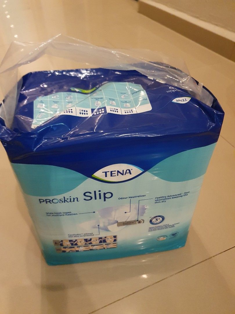 TENA PROSKIN SLIP PLUS MEDIUM SIZE, Health & Nutrition, Assistive & Rehabilatory Aids, Adult ...