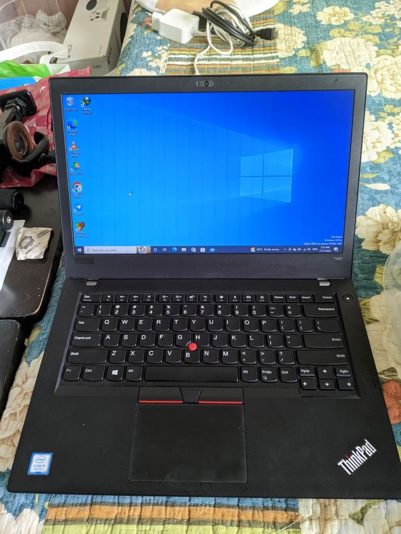 TORAKTECH Lenovo Thinkpad T480 Intel Core i5 8th gen 16GB RAM 512GB SSD internal battery only ...