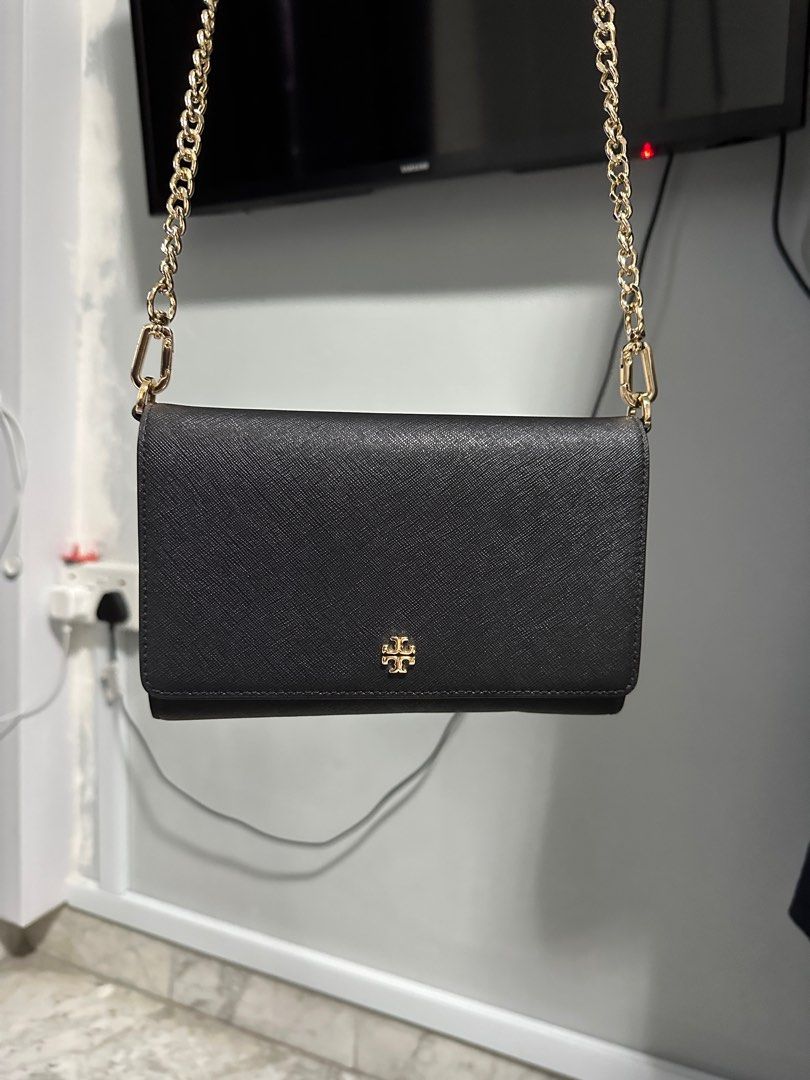 Tory Burch Wallet on Chain, Women's Fashion, Bags & Wallets, Purses ...