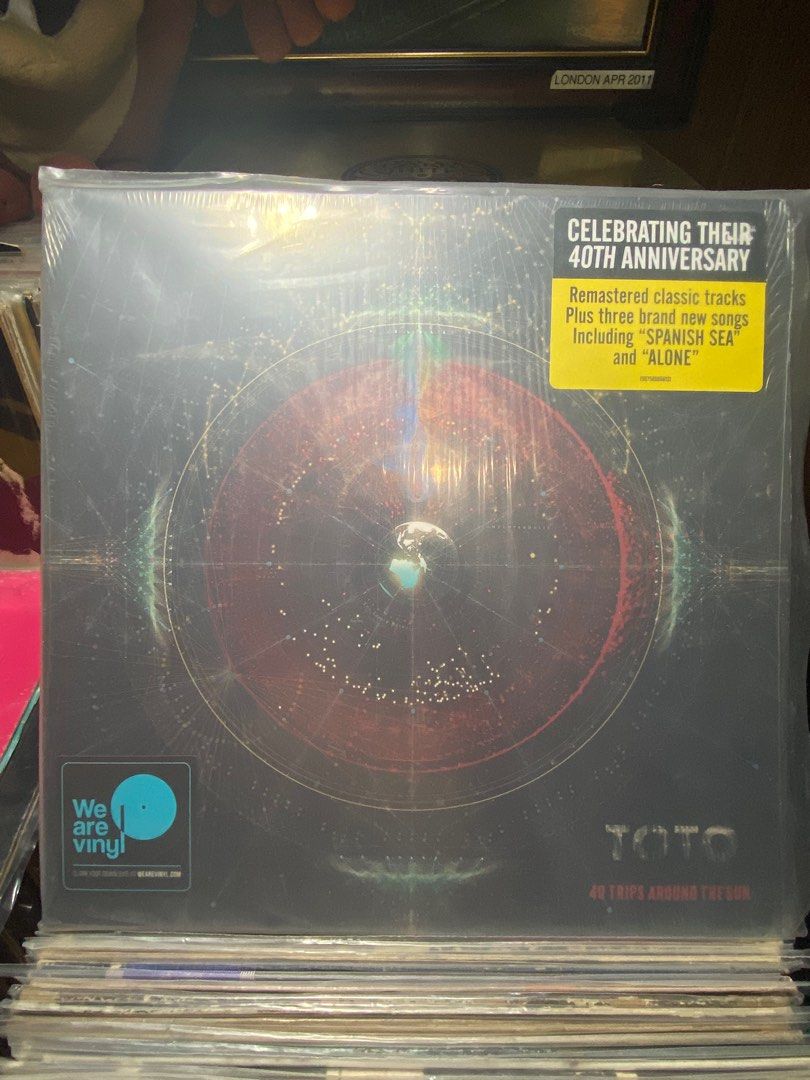 Toto ‘40 Trips Around the Sun’, Hobbies & Toys, Music & Media, Vinyls on Carousell