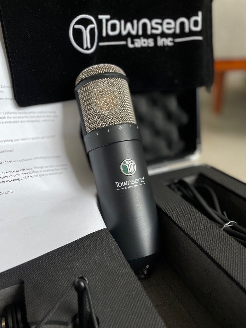 Townsend Labs Sphere L22 Microphone, Audio, Microphones on Carousell