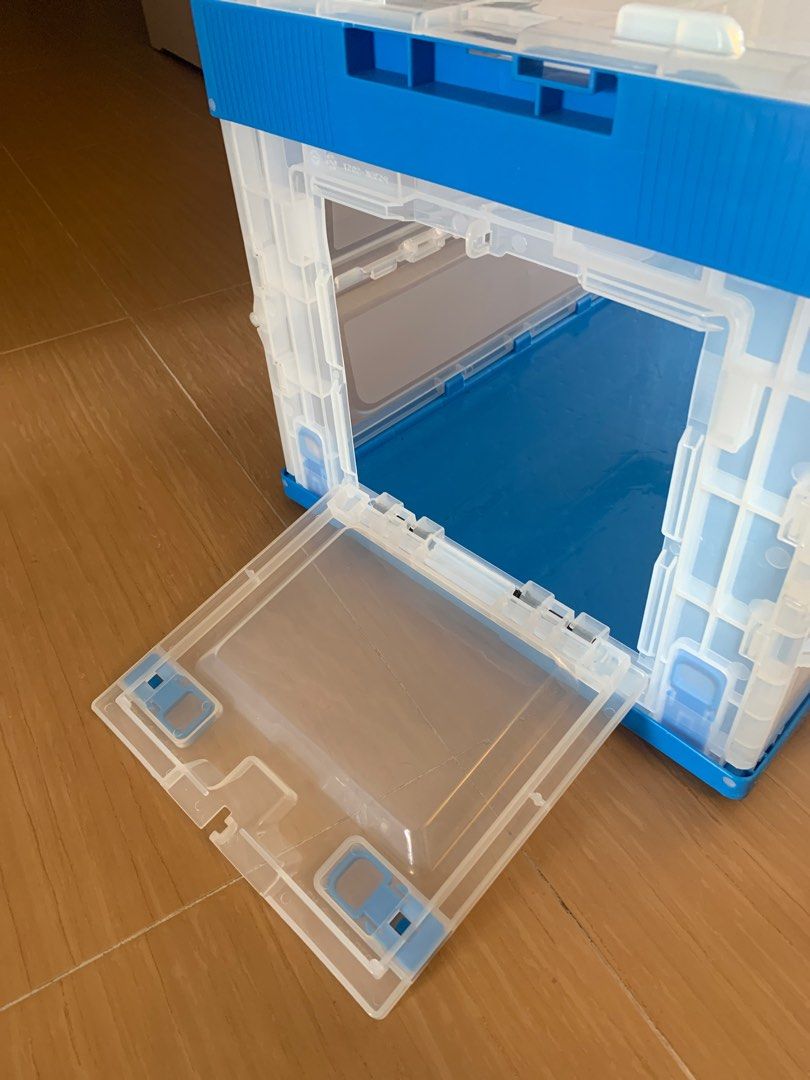 Toyogo Storage Boxes Collapsible Stackable, Furniture & Home Living ...