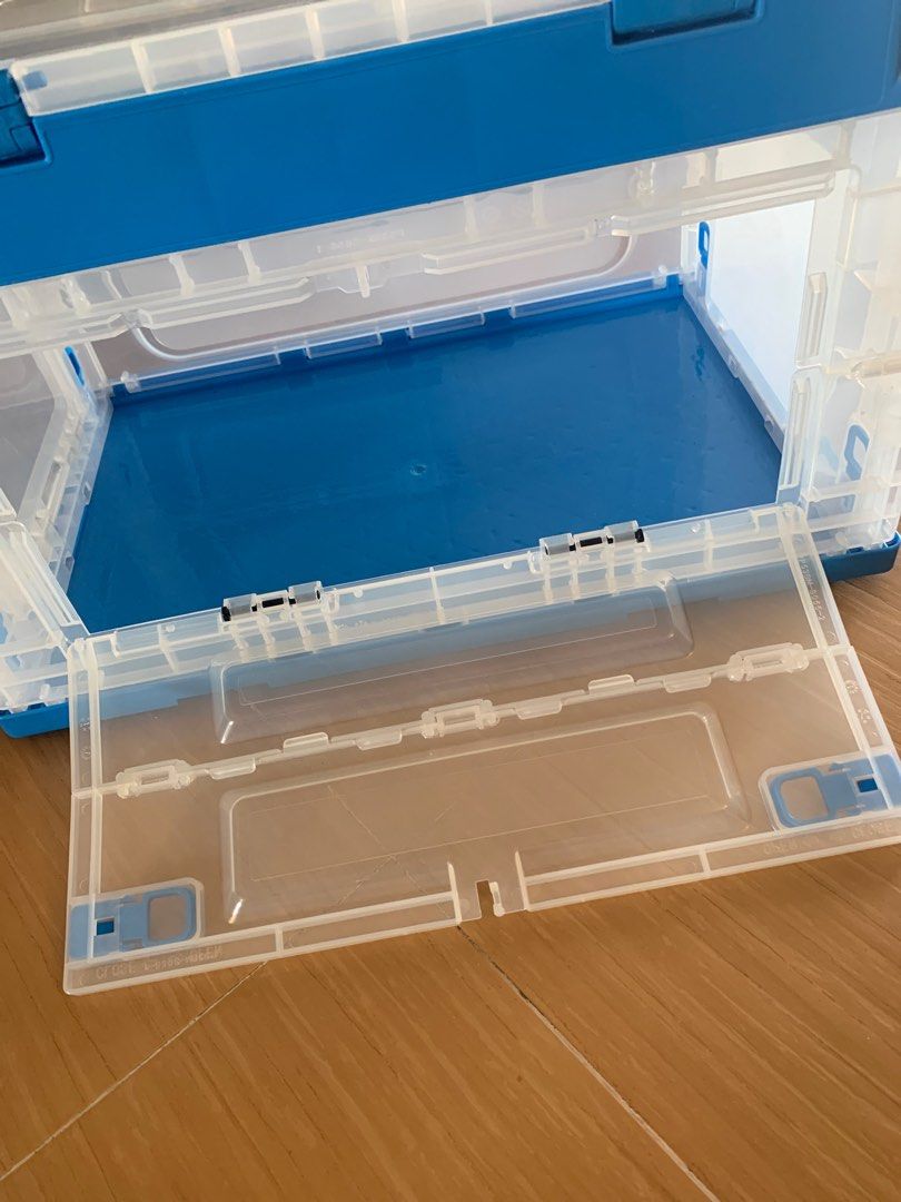 Toyogo Storage Boxes Collapsible Stackable, Furniture & Home Living ...