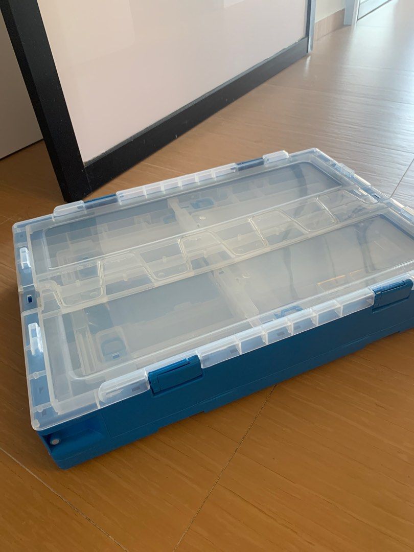 Toyogo Storage Boxes Collapsible Stackable, Furniture & Home Living ...