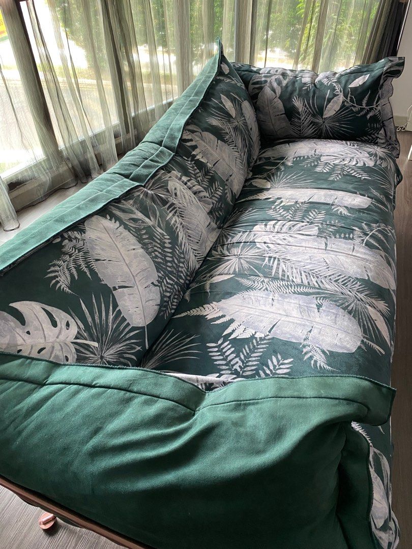 Tropical Sofa, Furniture & Home Living, Furniture, Sofas on Carousell