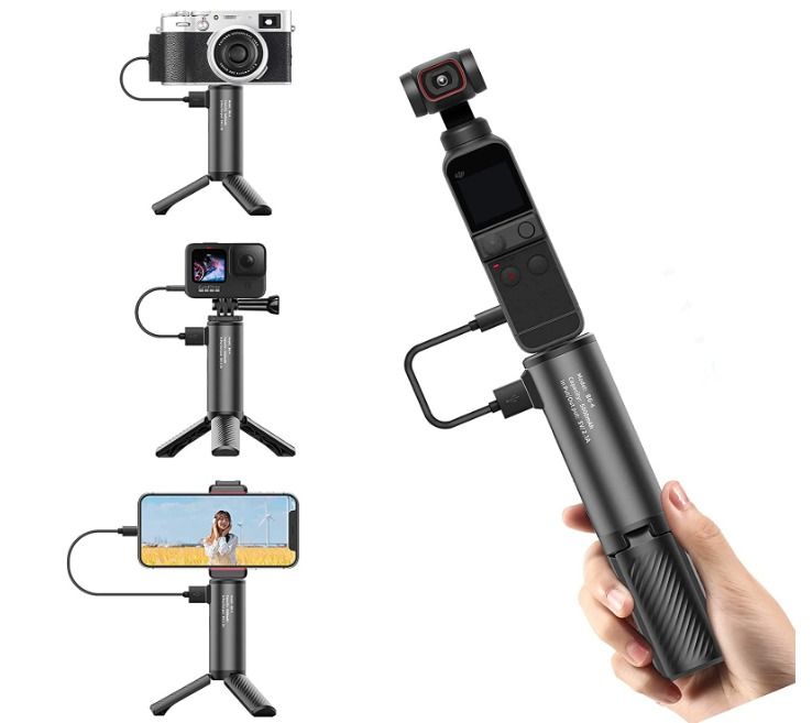 ULANZI Battery Handle Grip Tripod, BG-4 5000mAh Power Bank Grip for ...