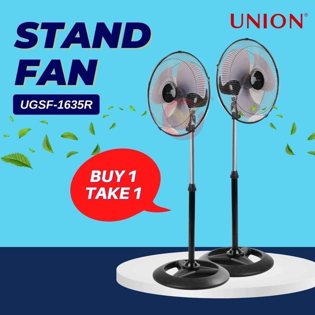 Union standfan (buy 1 take 1), Furniture & Home Living, Lighting & Fans ...